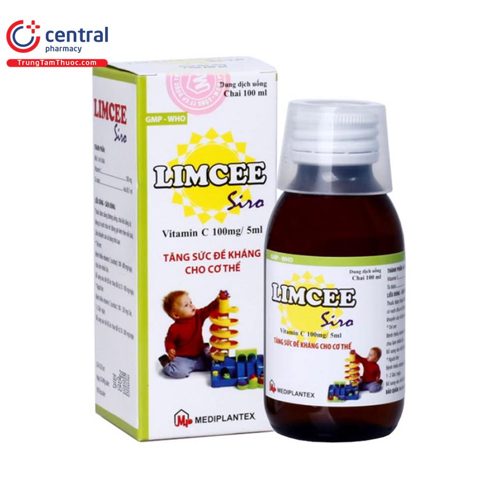 [CHÍNH HÃNG] Thuốc Limcee Siro - Bổ sung vitamin C