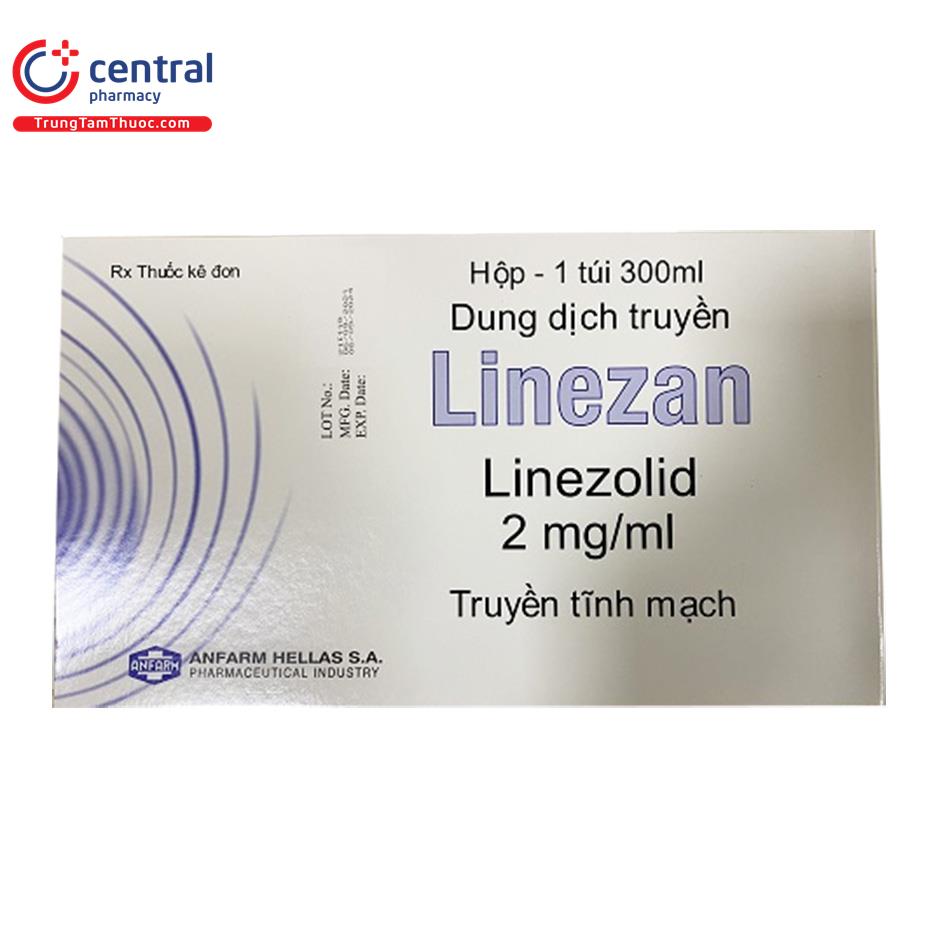 Thuốc Linezan điều trị nhiễm trùng da, cấu trúc da, đường hô hấp