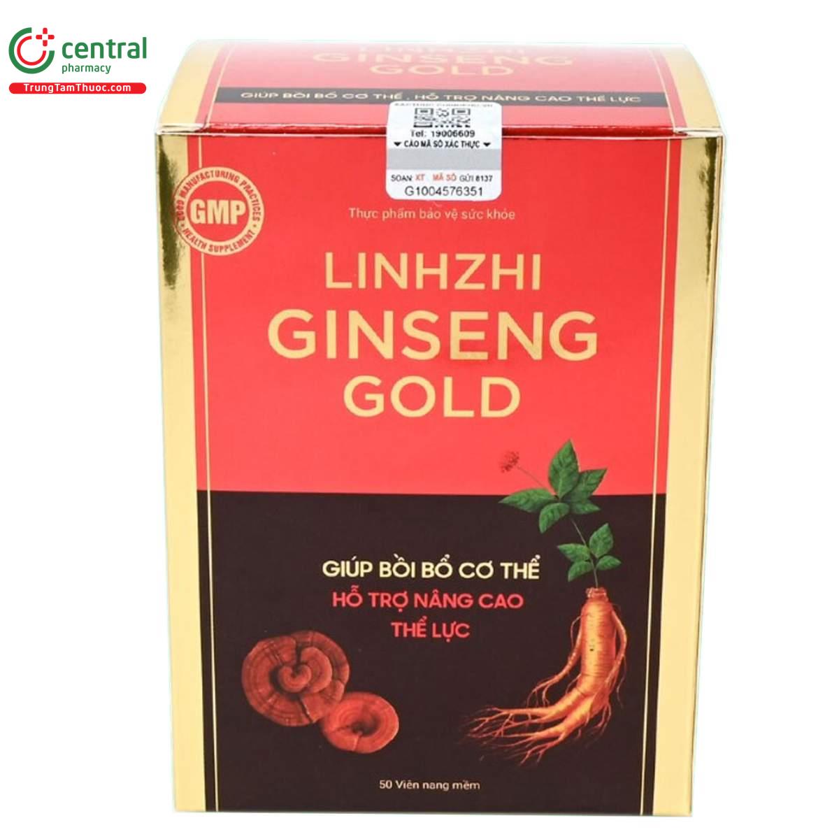 Thuốc Linhzhi Ginseng Gold tăng cường đề kháng, cải thiện sức khoẻ