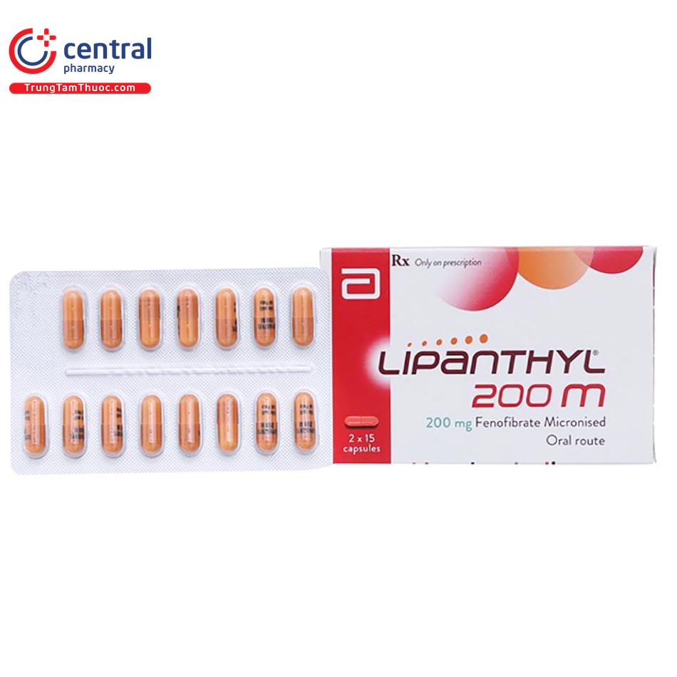 Thuốc Lipanthyl 200M - Thuốc có tác dụng giảm cholesterol máu