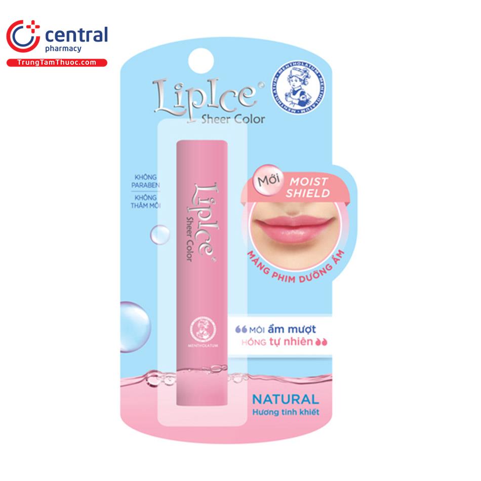 [CHÍNH HÃNG] Son dưỡng môi có màu tự nhiên LipIce Sheer Color Natural