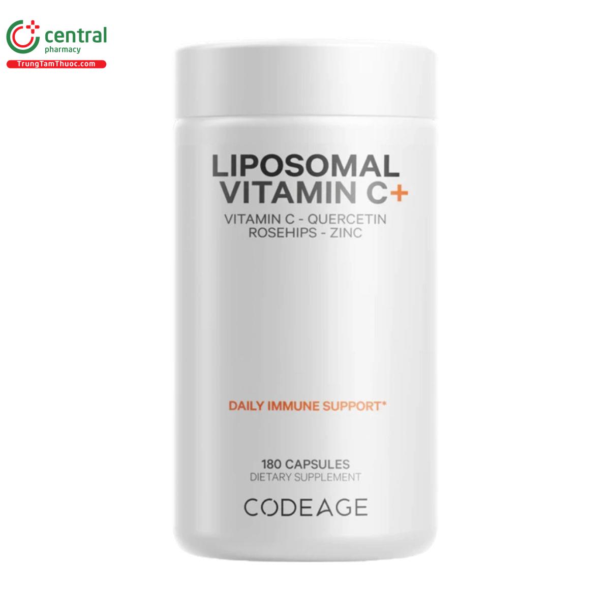 Liposomal Vitamin C+ giúp tăng cường sức đề kháng, chống oxy hóa