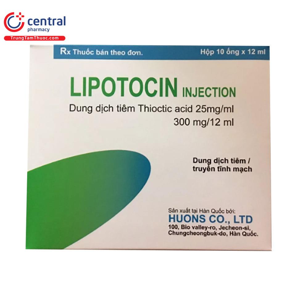 Thuốc Lipotocin Injection: công dụng, liều dùng, chống chỉ định