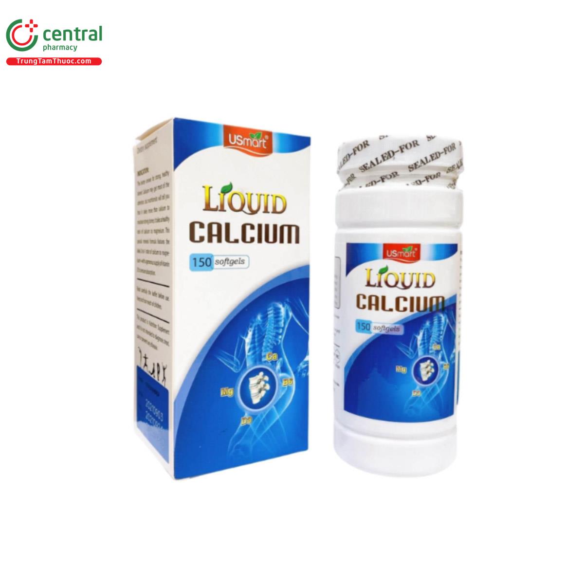 Thuốc Liquid Calcium USmart - Phòng ngừa còi xương, loãng xương