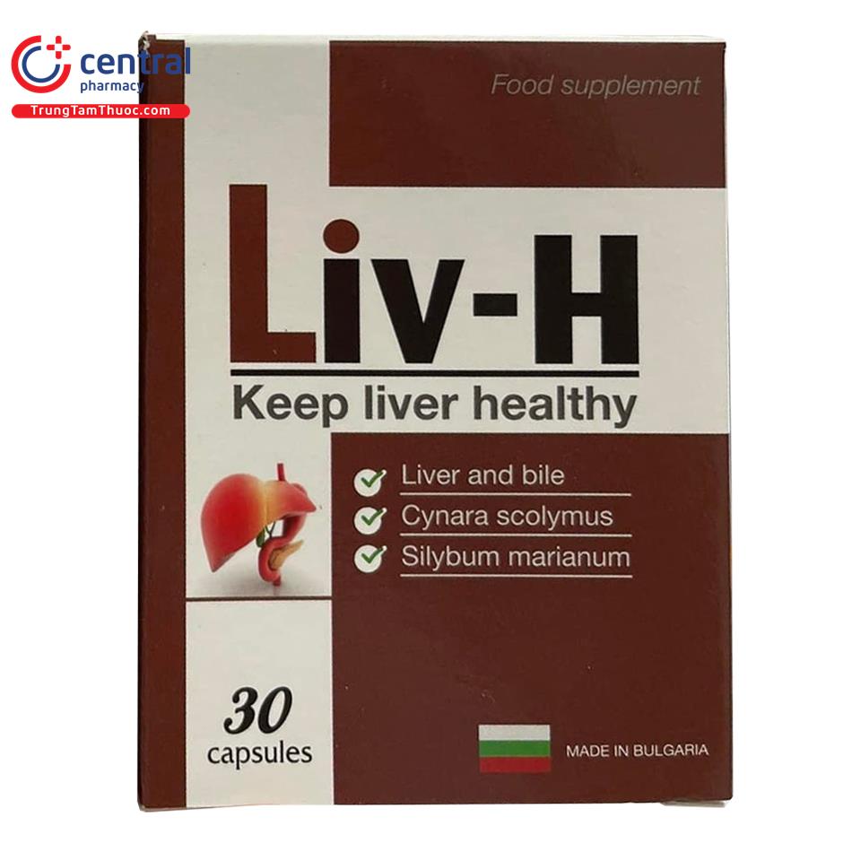 [CHÍNH HÃNG] Thuốc Liv-H hỗ trợ tăng chức năng gan