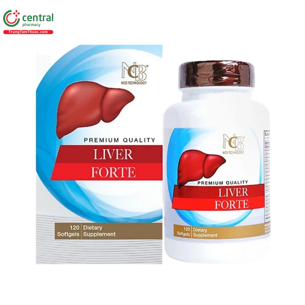 Thuốc Liver Forte hỗ trợ bổ gan, tăng cường giải độc và bảo vệ gan