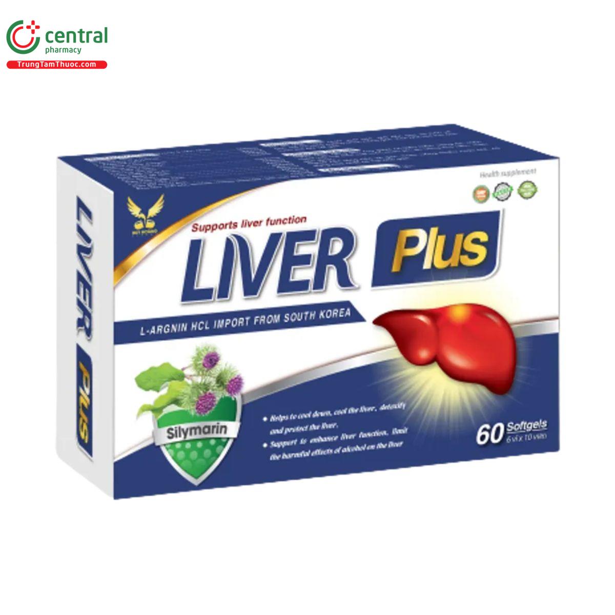 Thuốc Liver Plus Huy Hoàng giúp thanh nhiệt, mát gan, bảo vệ gan