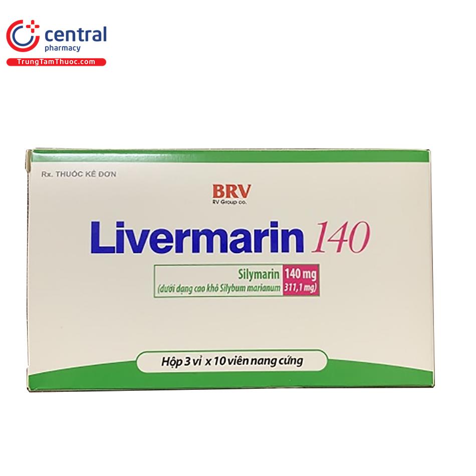 [CHÍNH HÃNG] Thuốc Livermarin 140mg điều trị hỗ trợ các bệnh về gan