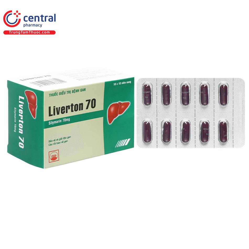[CHÍNH HÃNG] Thuốc Liverton 70 điều trị suy giảm chức năng gan