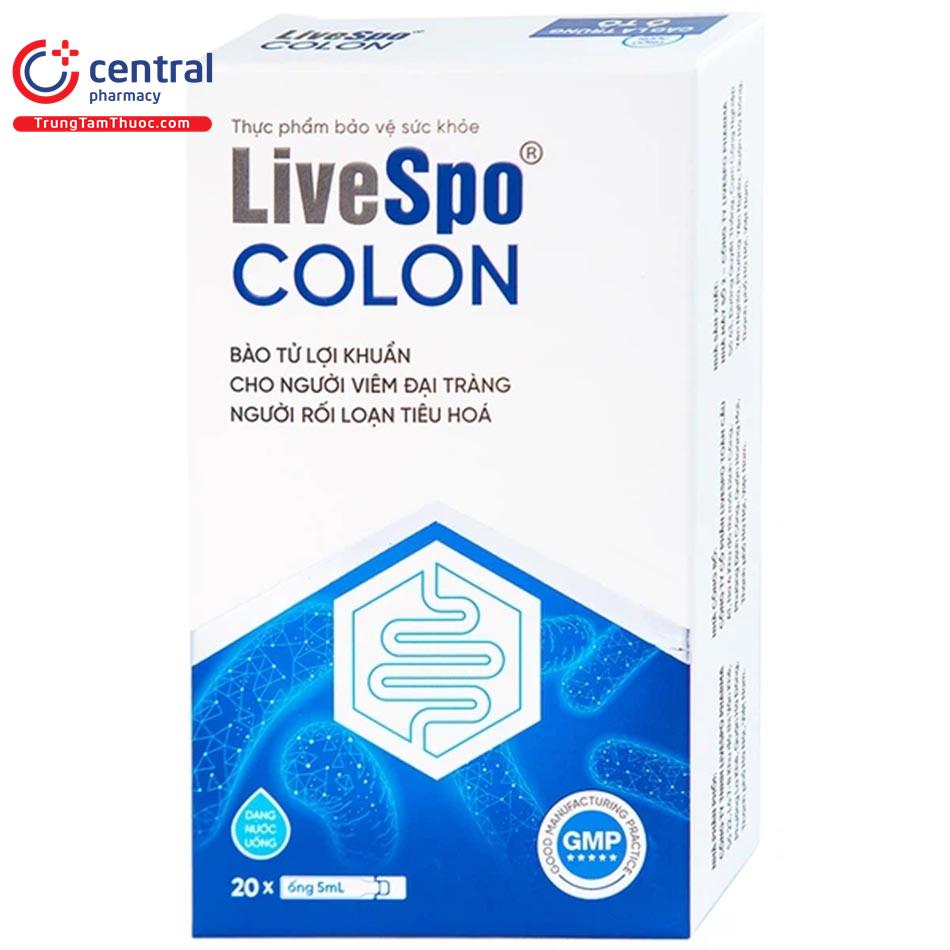 [CHÍNH HÃNG] Hỗn dịch uống LiveSpo Colon- cho hệ tiêu hóa khỏe mạnh