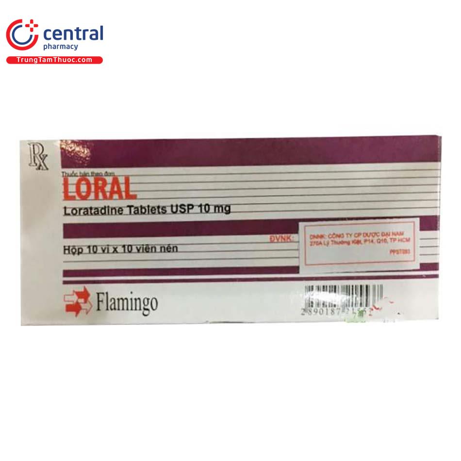 Thuốc Loral 10mg - Thuốc điều trị dị ứng hiệu quả