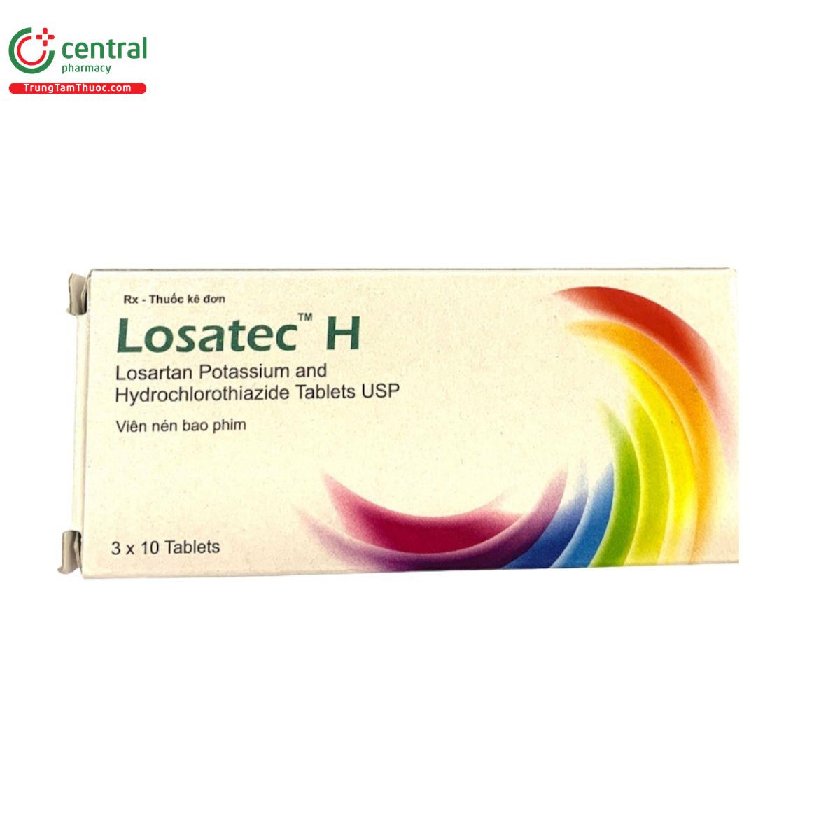 Thuốc Losatec H – Chỉ định dùng điều trị tăng huyết áp nguyên phát