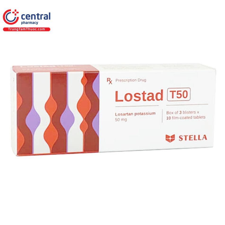 [Chính hãng] Thuốc Lostad T50 điều trị cao huyết áp