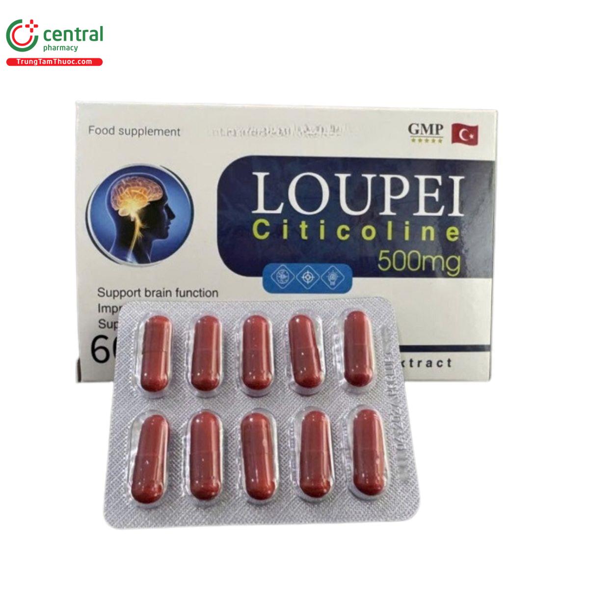 Thuốc Loupei - Hỗ trợ chức năng não bộ, tăng tuần hoàn não
