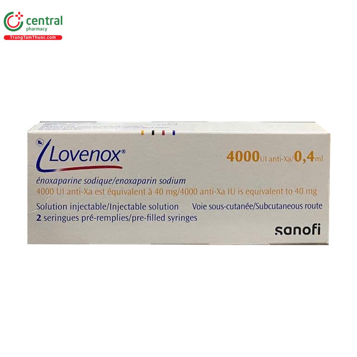 Lovenox 4000 Ui Dose – Lovenox 4000 Ui C’Est Quoi – WYCK