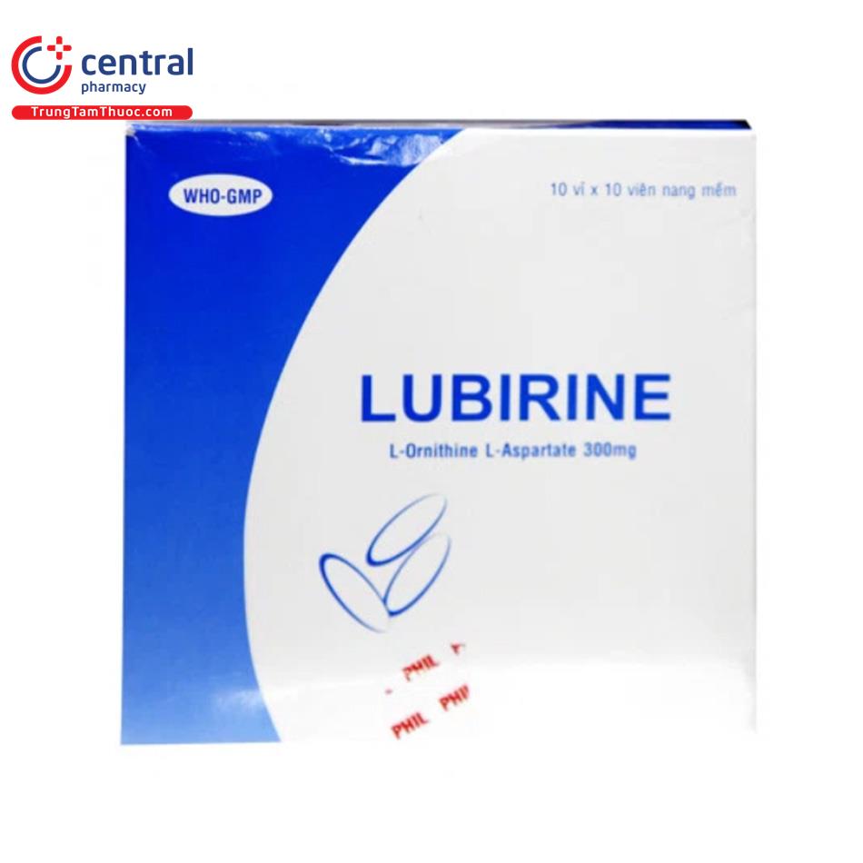 [CHÍNH HÃNG] Thuốc Lubirine 300mg - điều trị các bệnh lý về gan