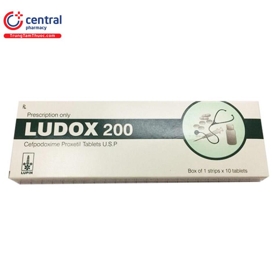 Thuốc Ludox 200 (Cefpodoxime 200mg): Tác dụng, chỉ định và liều dùng