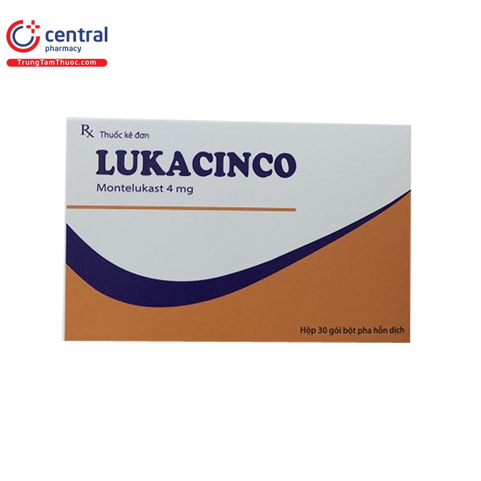 [CHÍNH HÃNG] Thuốc Lukacinco 4mg - điều trị hen phế quản