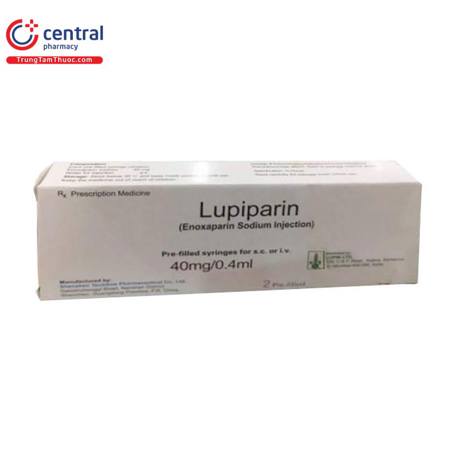[CHÍNH HÃNG] Thuốc Lupiparin - Ngăn ngừa hình thành cục máu đông