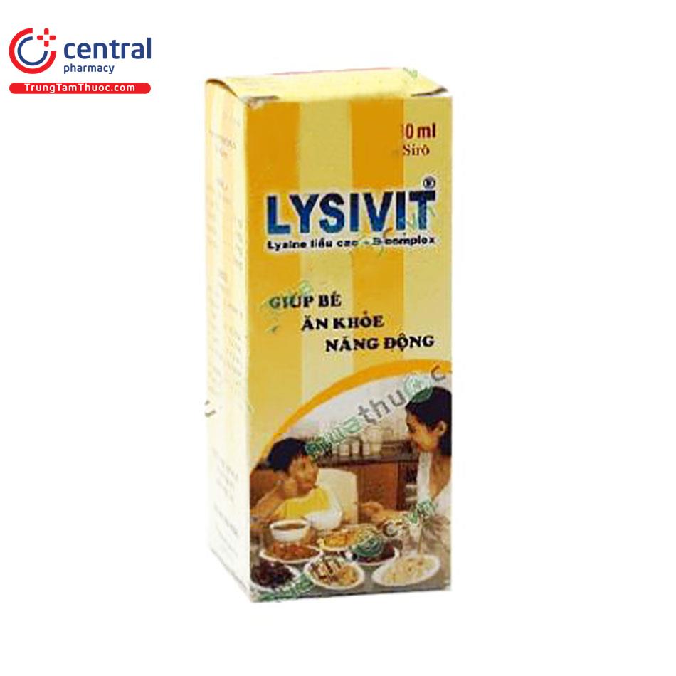 [CHÍNH HÃNG] Thuốc Lysivit 30ml- thúc đẩy sự tăng trưởng của trẻ