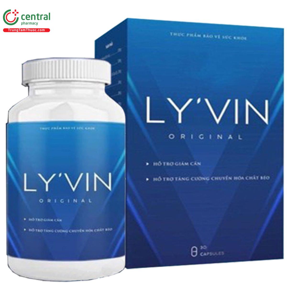 Thuốc Ly’vin Original - Hỗ trợ giảm hấp thu chất béo, giảm cân