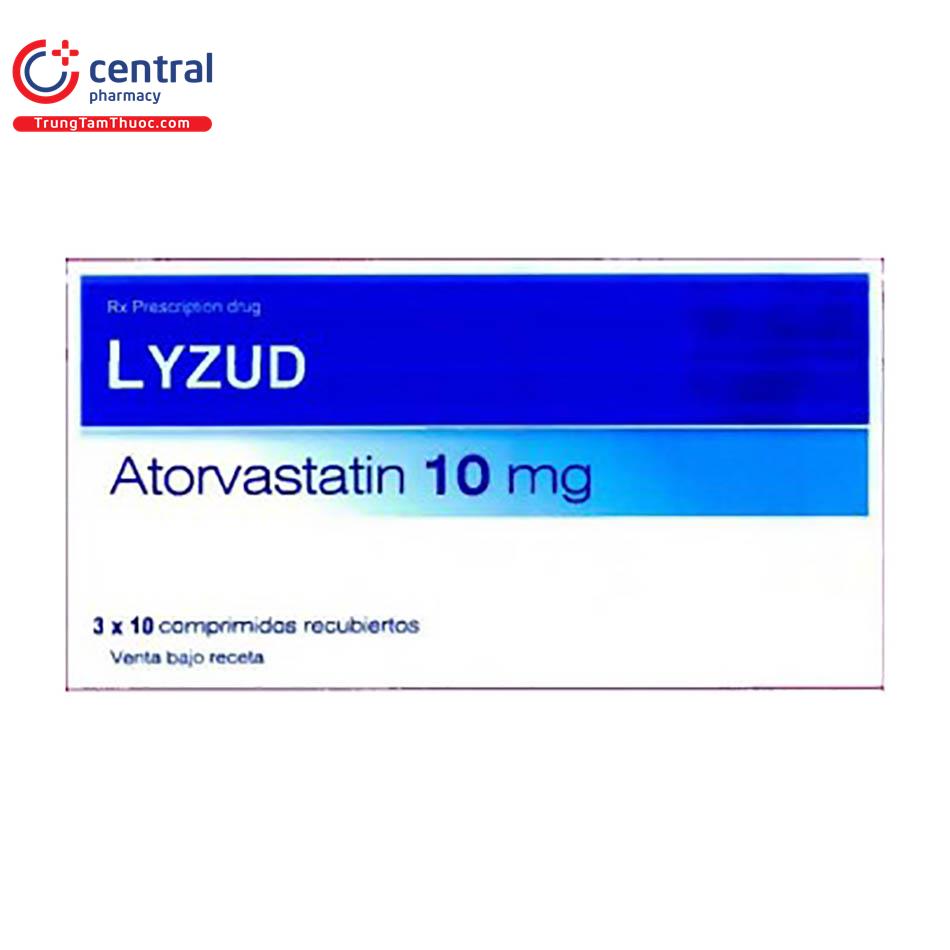 [CHÍNH HÃNG] Thuốc Lyzud - Thuốc có tác dụng điều trị bệnh mỡ máu