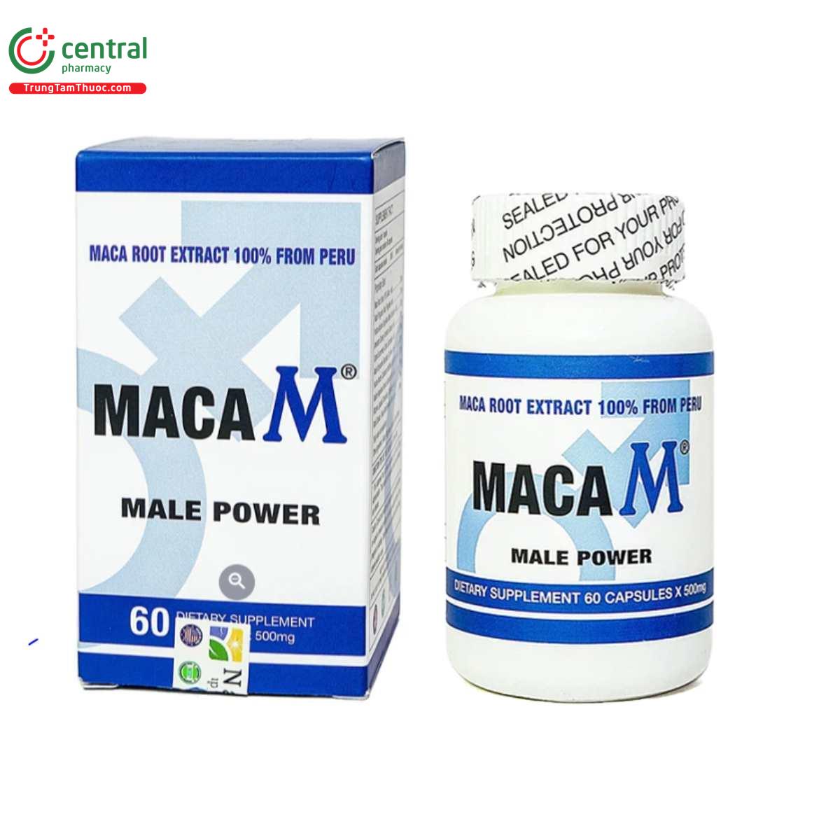 Thuốc Maca M Male Power giúp bổ thận, tráng dương, tăng cường sinh lý