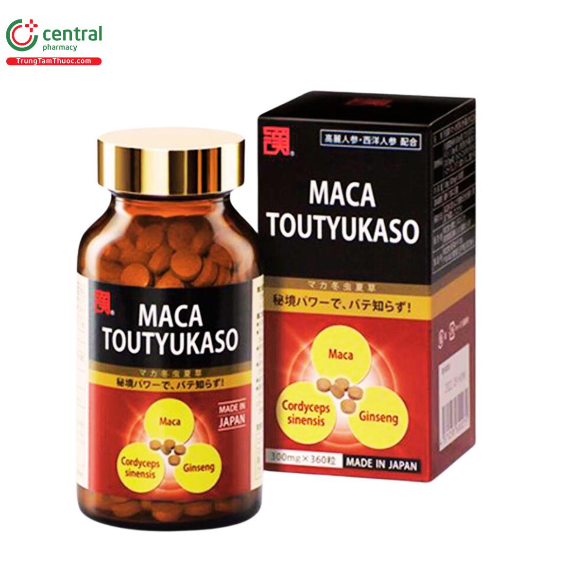 Thuốc Maca Toutyukaso tăng cường sinh lực, cải thiện sinh lý nam