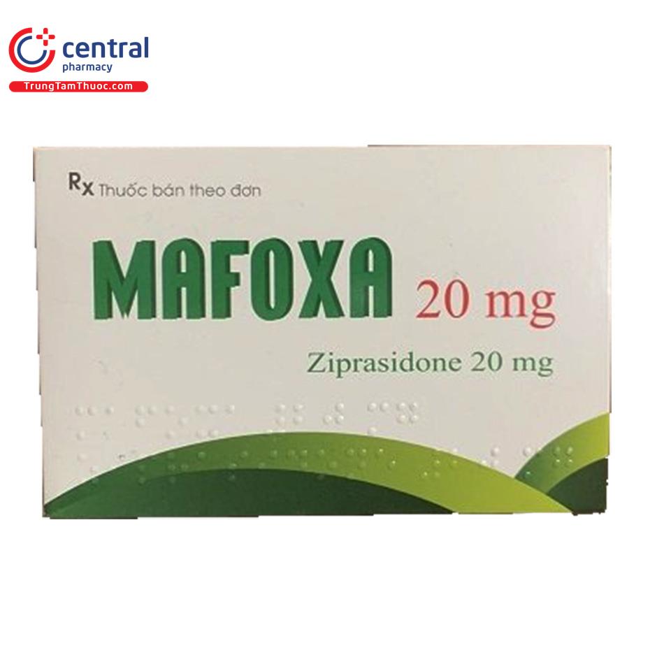 [Chính hãng] Thuốc Mafoxa 20mg điều trị hưng cảm, rối loạn lưỡng cực
