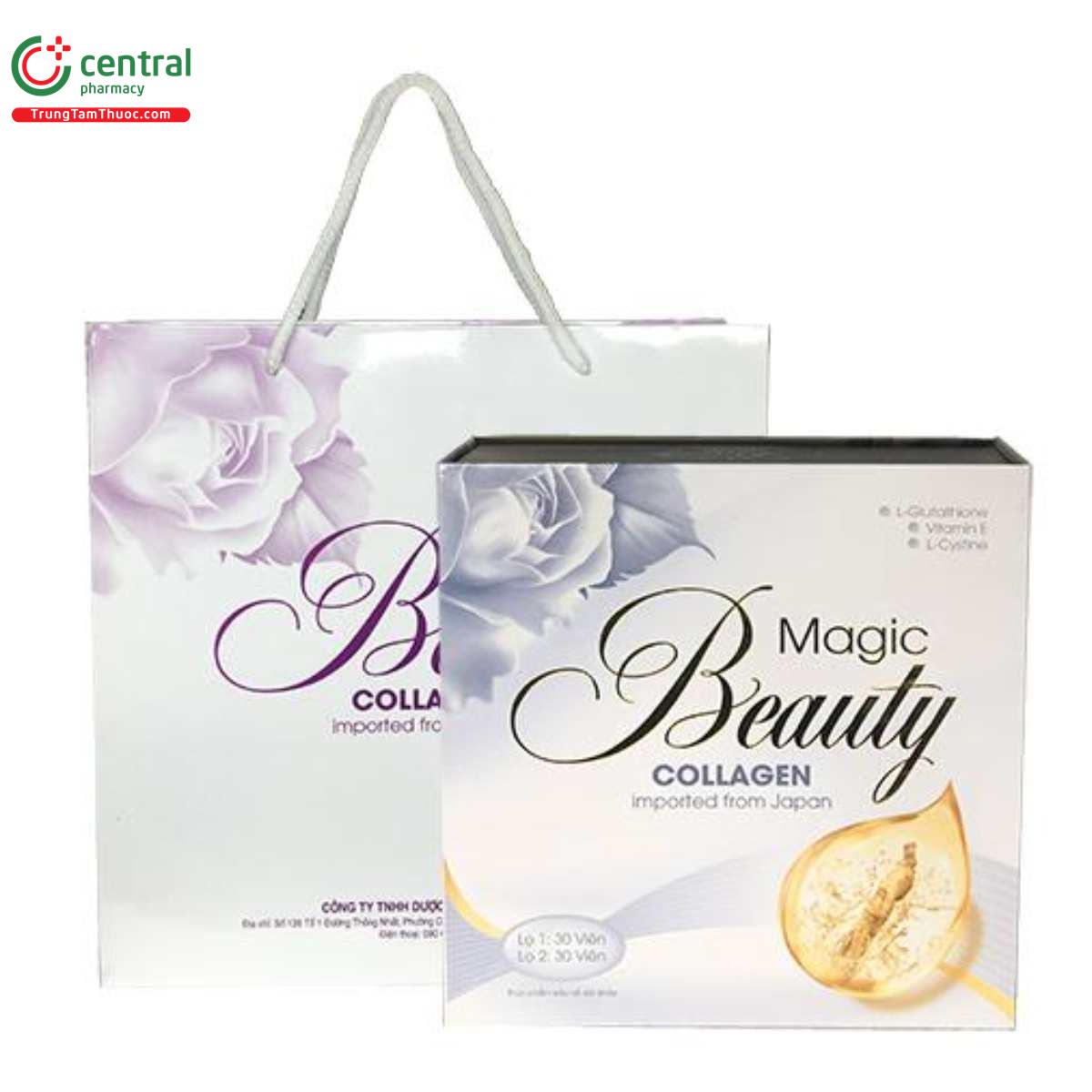 Thuốc Magic Beauty hỗ trợ làm đẹp da, giảm nguy cơ lão hóa da