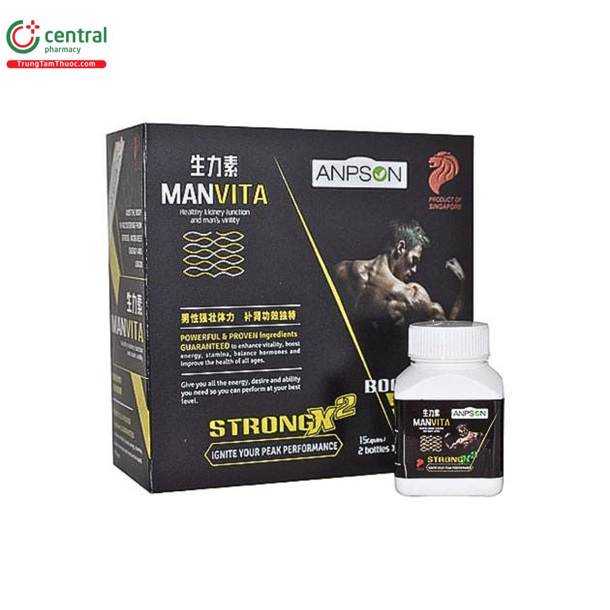 Bổ thận Manvita - Hỗ trợ tăng cường sinh lực, nâng cao bản lĩnh