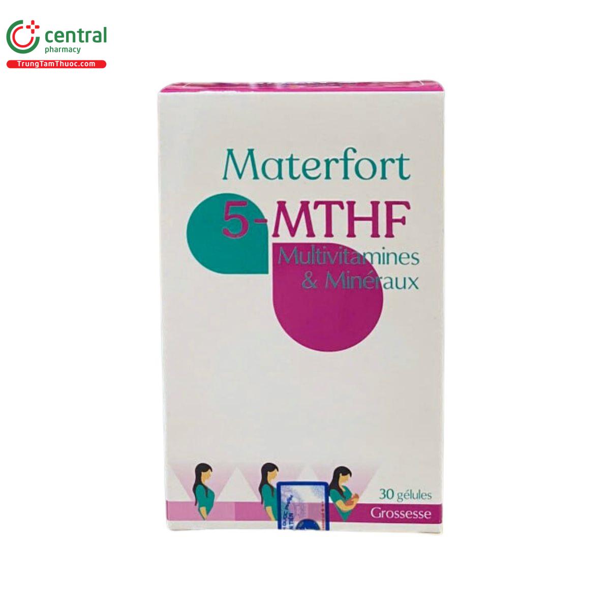 Materfort 5-MTHF bổ sung dưỡng chất tốt cho mẹ, ngừa dị tật thai nhi