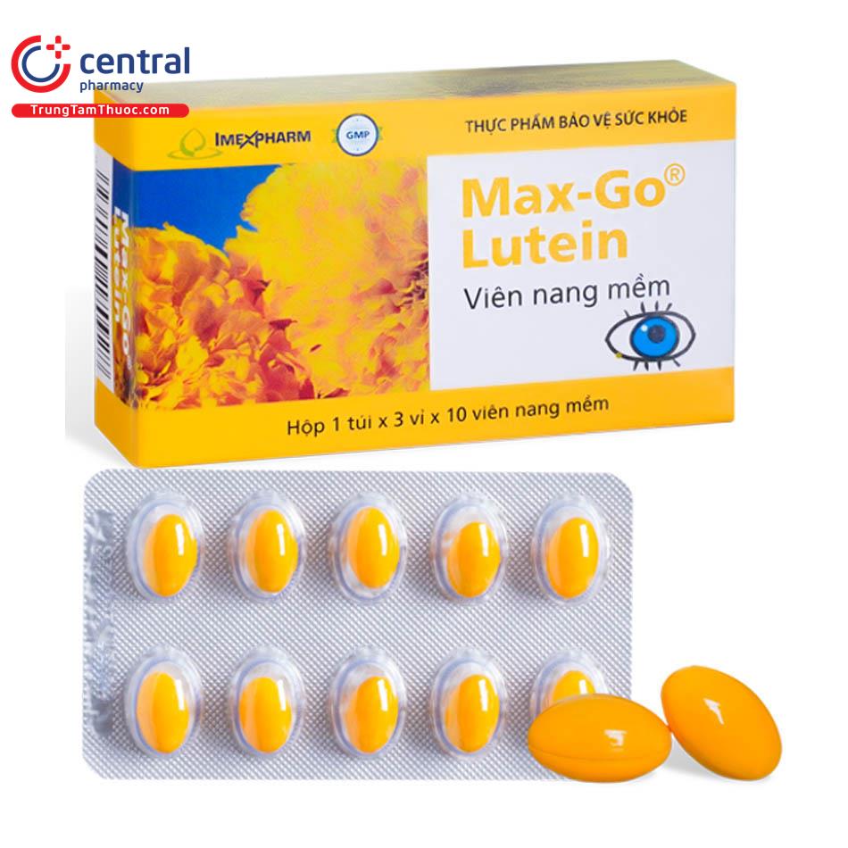 Thuốc Max-Go Lutein: Cách dùng – liều dùng, lưu ý khi sử dụng