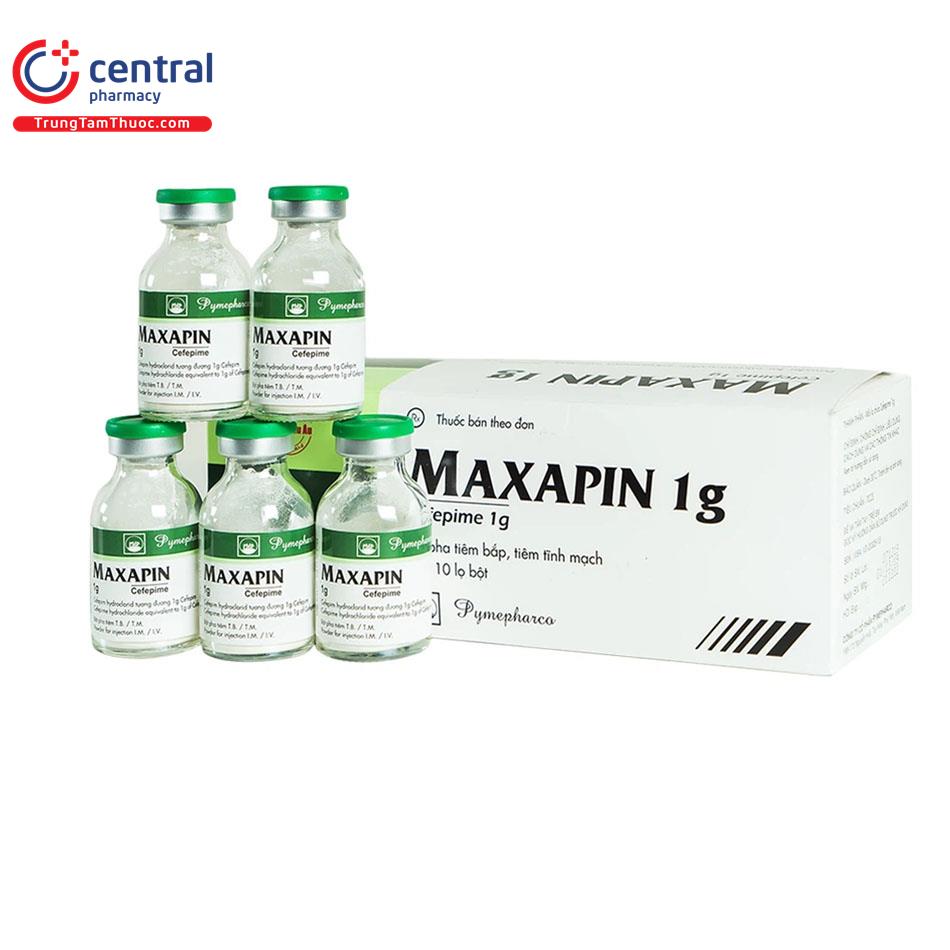 [CHÍNH HÃNG] Thuốc Maxapin 1g điều trị nhiễm khuẩn an toàn
