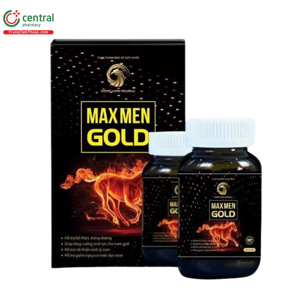 Thuốc MaxMen Gold - Bổ thận, tráng dương, tăng sinh lý nam