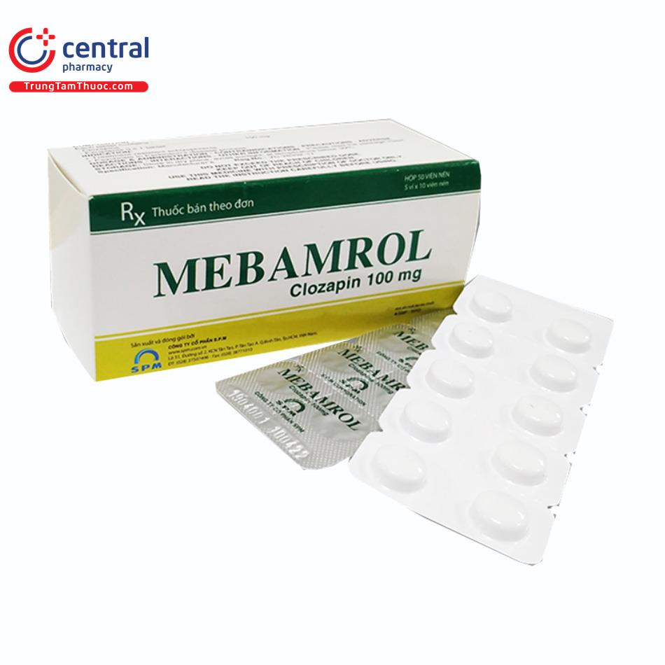 [CHÍNH HÃNG] Thuốc Mebamrol - điều trị tâm thần phân liệt hiệu quả