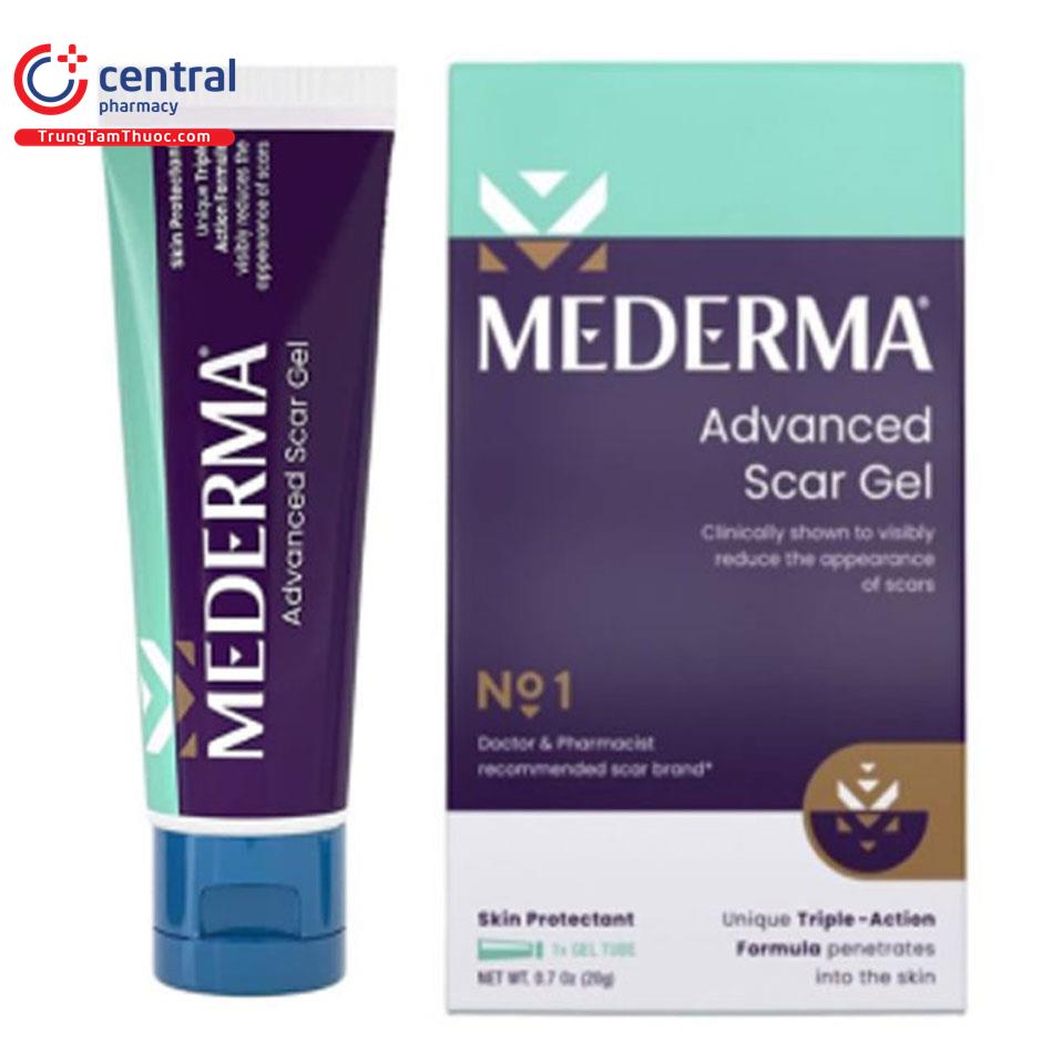 Gel trị sẹo Mederma Advanced Scar Gel trị sẹo hiệu quả