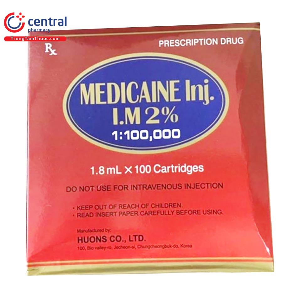 [CHÍNH HÃNG] Thuốc Medicaine Inj. 2- thuốc gây tê phẫu thuật