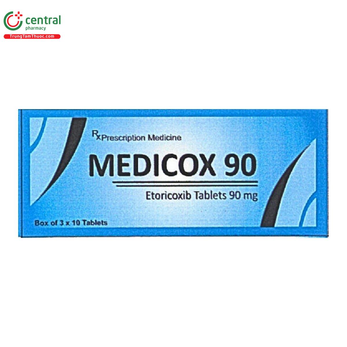 Thuốc Medicox 90 - Làm giảm triệu chứng thoái hoá khớp, viêm khớp