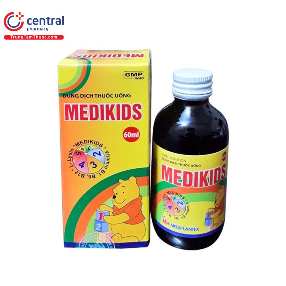 [CHÍNH HÃNG] Thuốc MEDIKIDS Mediplantex - Bổ sung vitamin B và Lysin