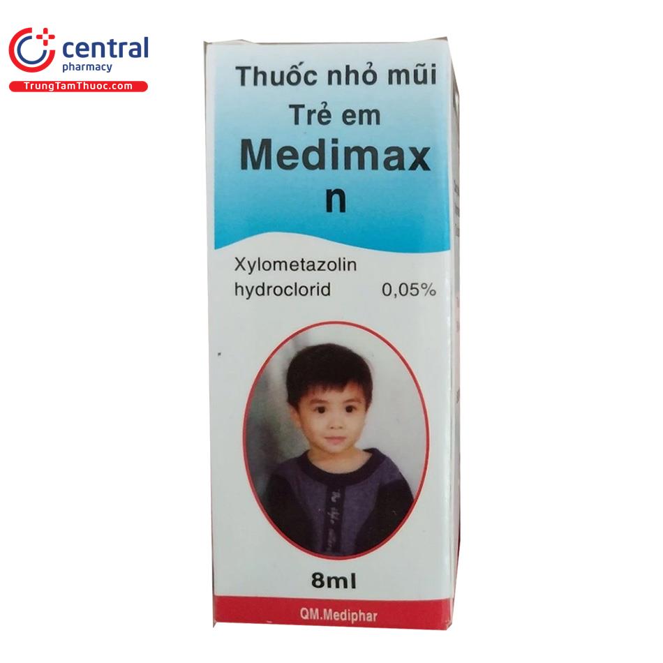 Thuốc nhỏ mũi Trẻ em Medimax – n điều trị nghẹt mũi, sưng lỗ mũi