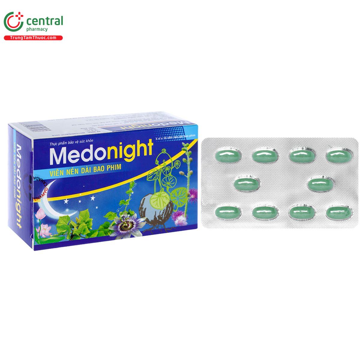 Thuốc Medonight Giúp cải thiện chất lượng giấc ngủ dễ đi vào giấc ngủ