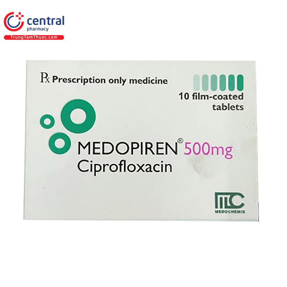 Thuốc Medopiren 500mg: công dụng, chỉ định, chống chỉ định