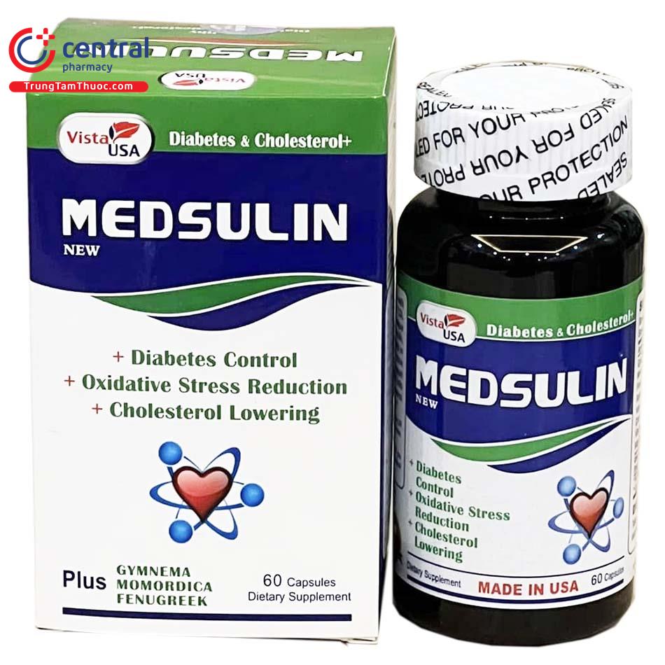 [CHÍNH HÃNG] Thuốc Medsulin - Duy trì ổn định lượng đường huyết