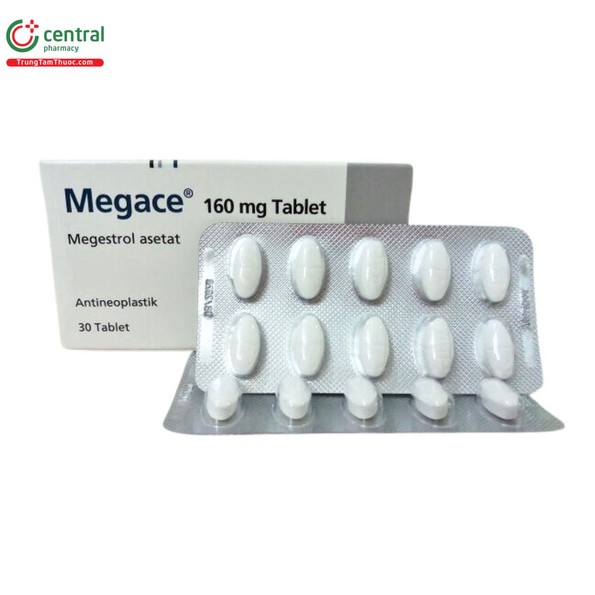 Thuốc Megace 160mg Deva điều trị ung thư vú, ung thư nội mạc tử cung