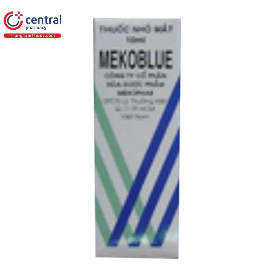 Thuốc nhỏ mắt Mekoblue: tác dụng, chỉ định, cách dùng