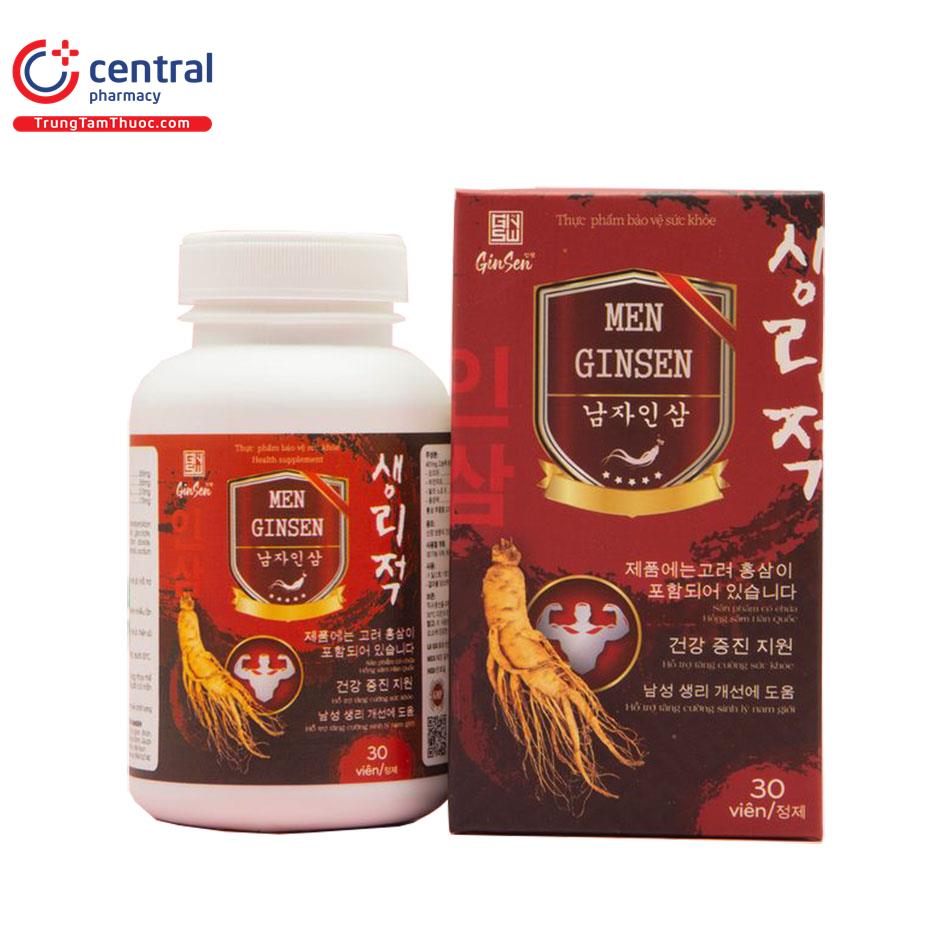 [CHÍNH HÃNG] Thuốc tăng cường sinh lý nam Men Ginsen