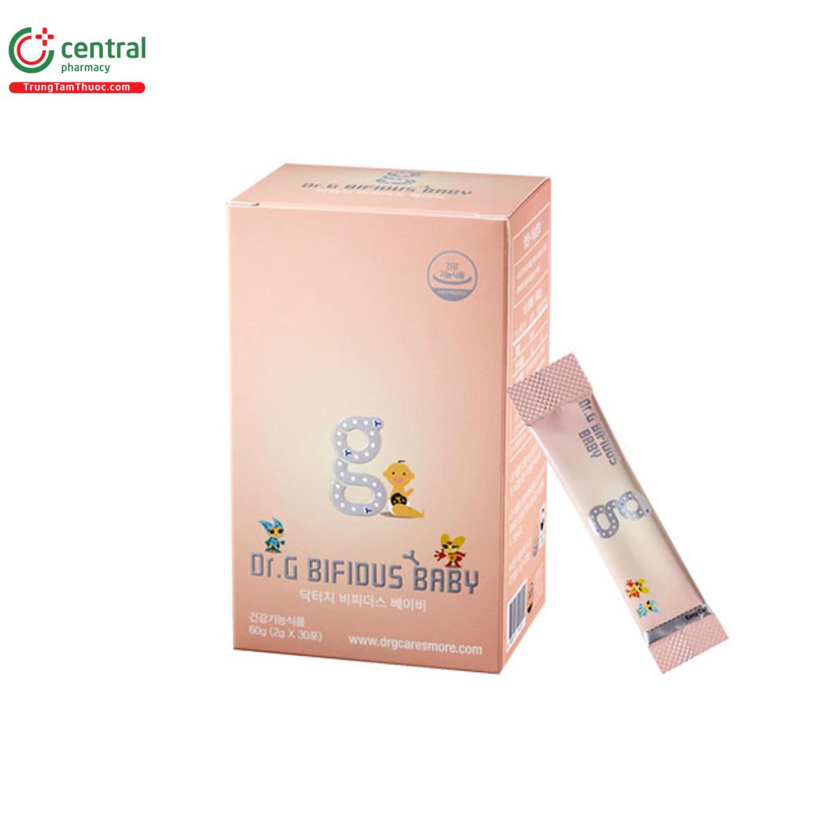 Men vi sinh Dr.G Bifidus Baby Bifido - Hỗ trợ giảm rối loạn tiêu hóa