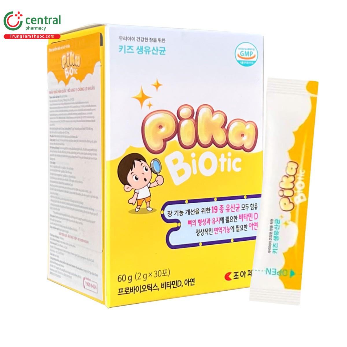 Tác dụng của men vi sinh Pikabiotic? Bổ sung lợi khuẩn, giúp tiêu hoá