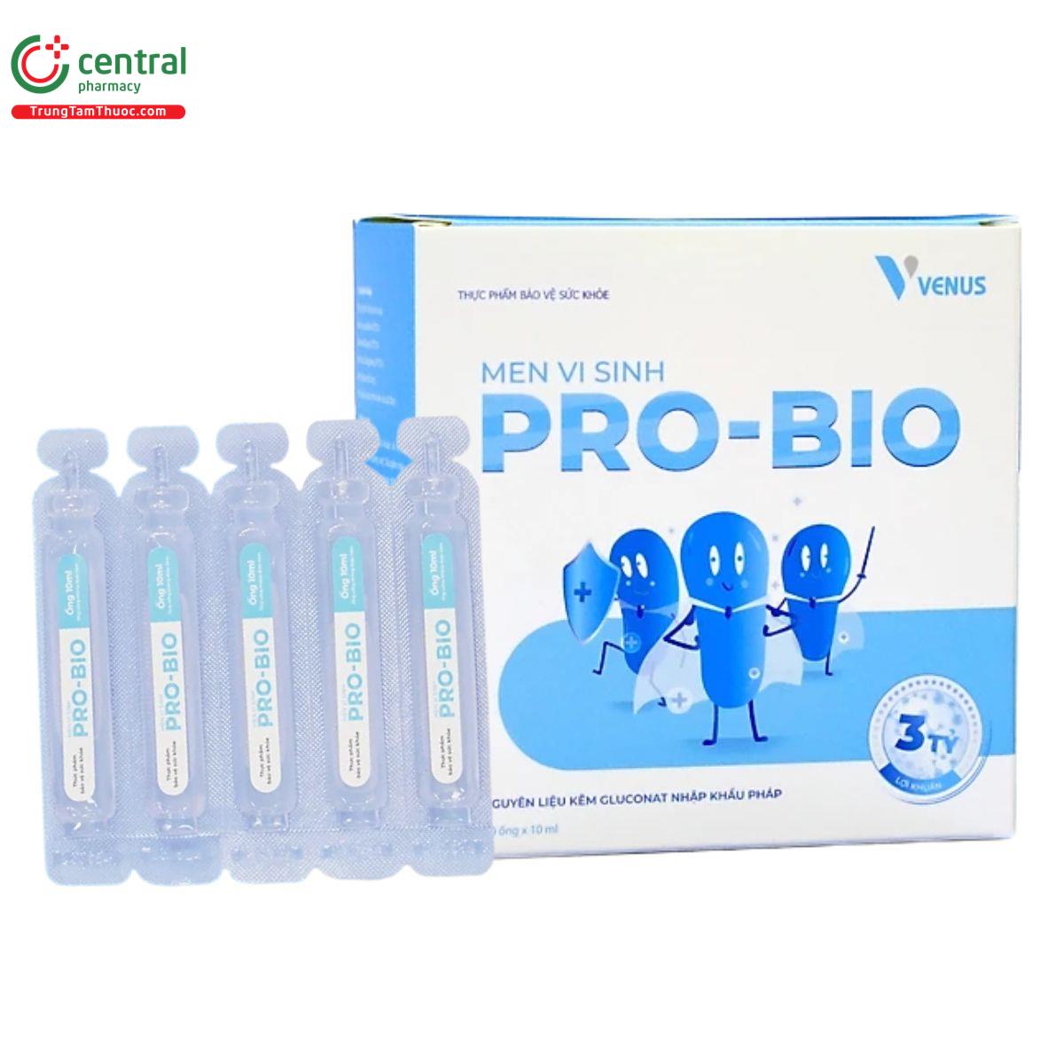 Men Vi Sinh Pro-Bio - Bổ sung lợi khuẩn, cân bằng hệ vi sinh đường ruột